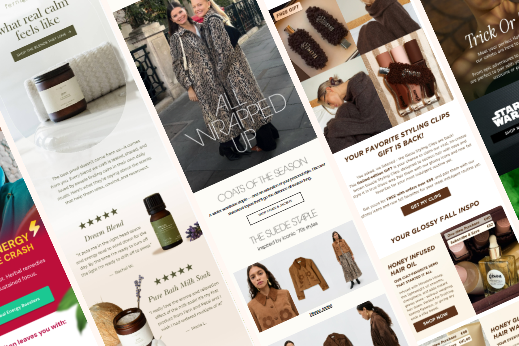 The Get Better Design Teams' Favourite Email Campaigns from October